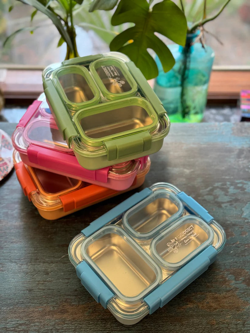 Multi Compartment lunch Boxes – Panda Pappas